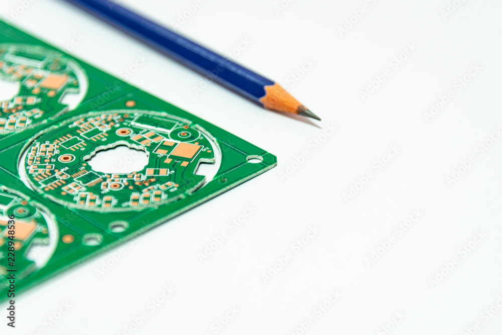 Electronic product design concept,printed circuit board(PCB) include ...