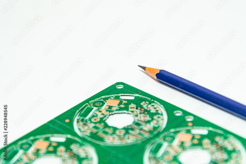 Electronic product design concept,printed circuit board(PCB) include ...