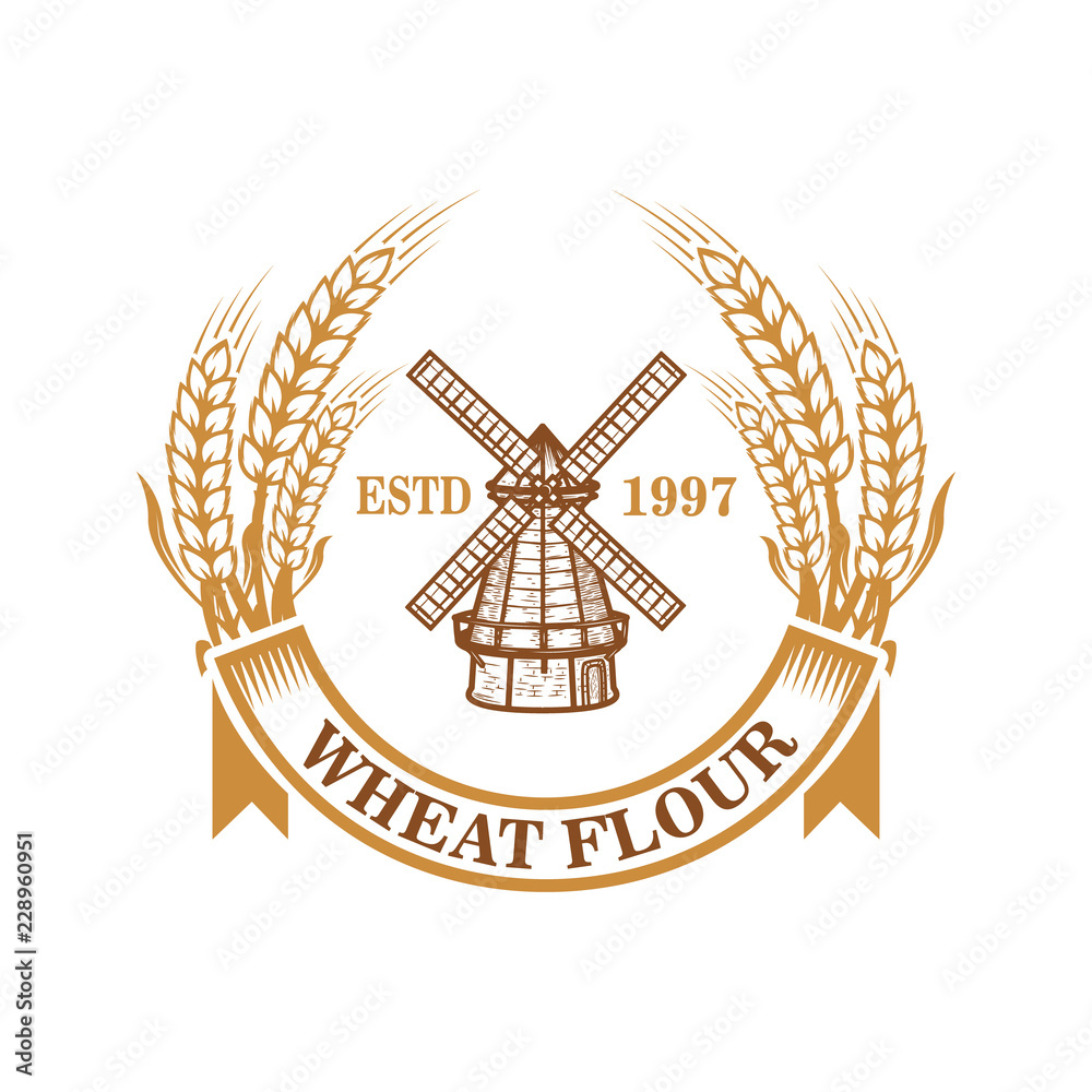 Wheat Flour Logo