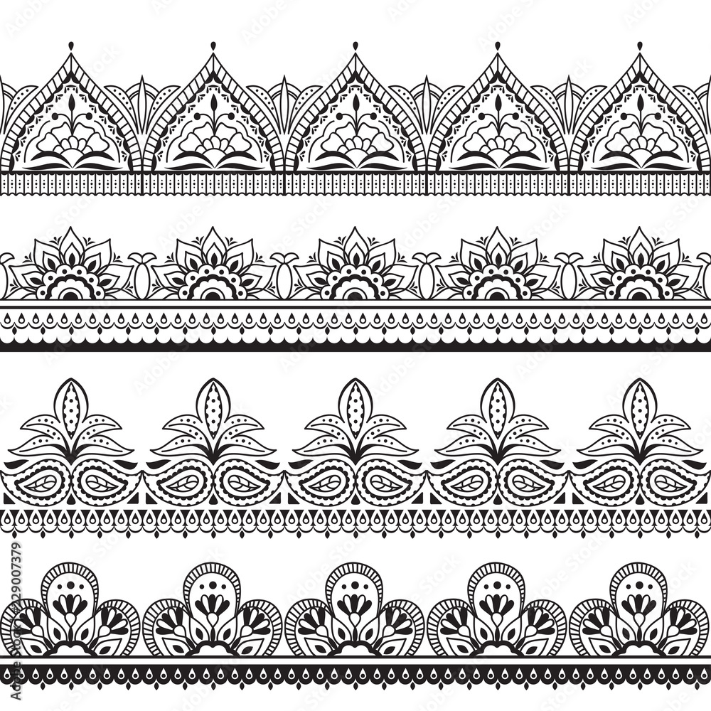 Indian Designs And Patterns Borders