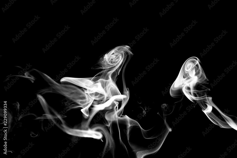 Smoke background / Smoke is a collection of airborne solid and liquid ...