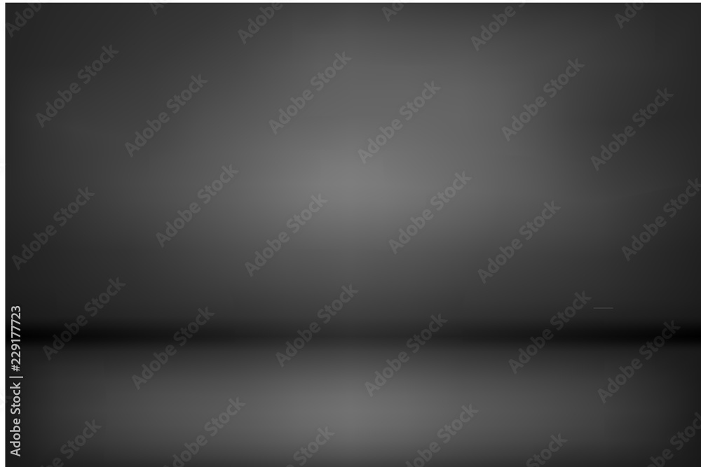 dark and black gradient studio and room background vector Stock Vector ...