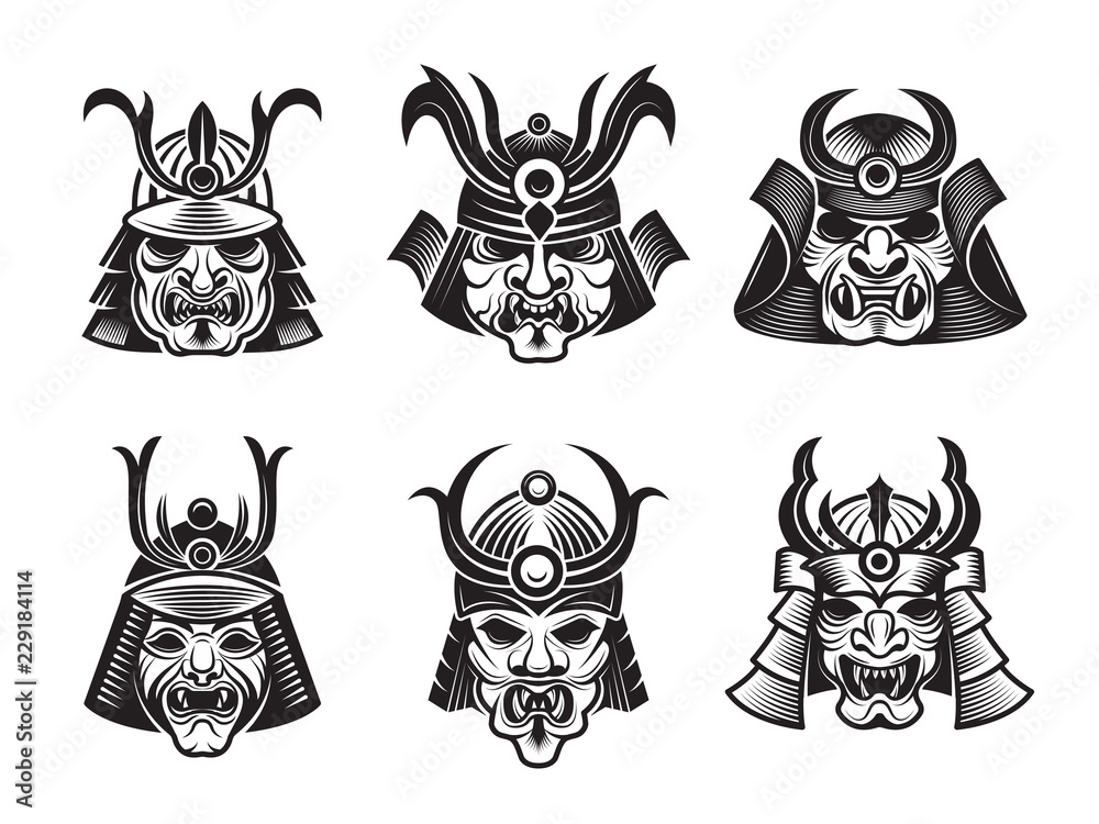 Samurai Armor Vector