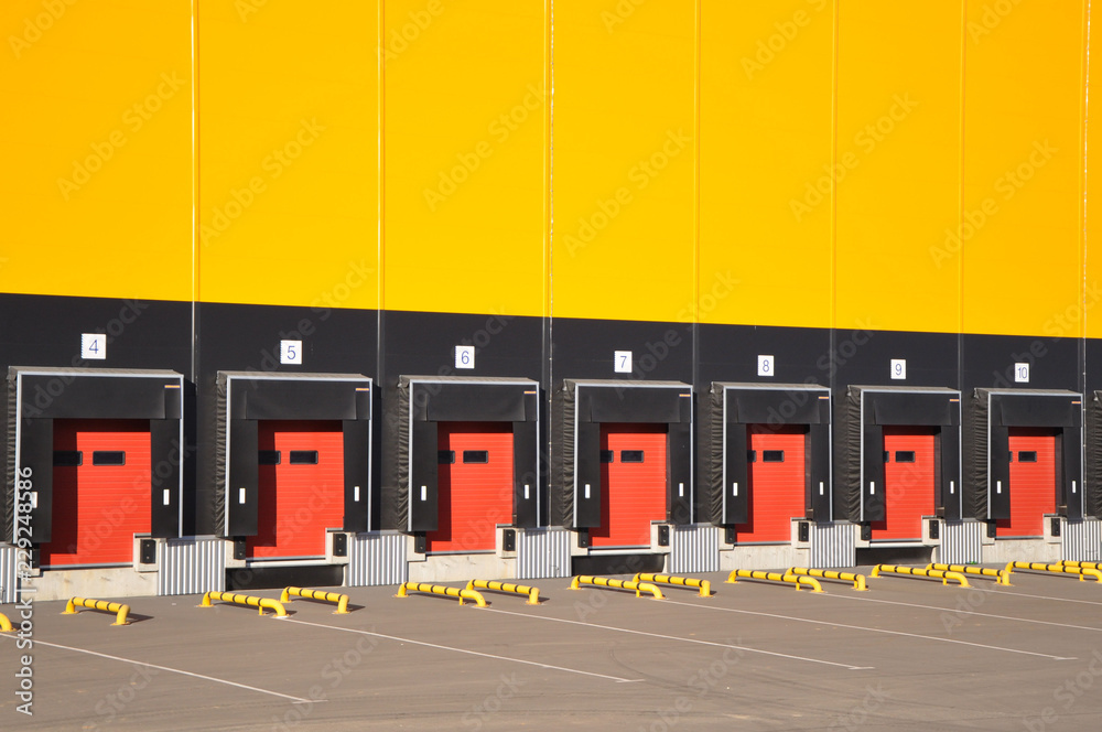 innovative logistic warehouse complex. Excellent solution for storing ...