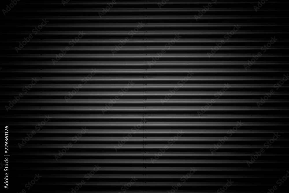 black corrugated metal texture background Stock Photo | Adobe Stock