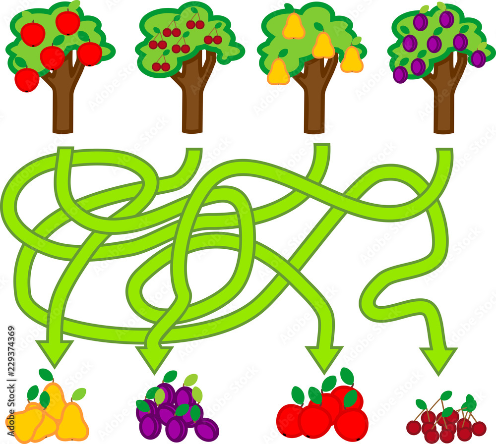 Fruit Maze