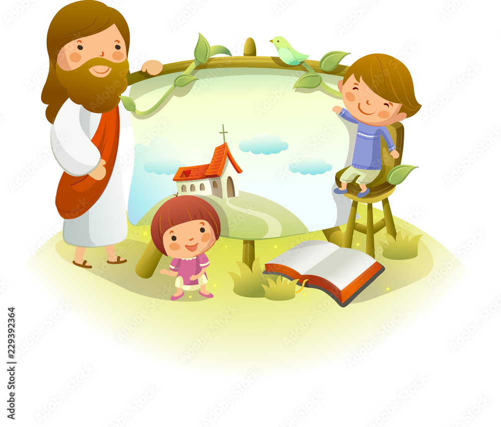 Jesus Teaching Clip Art