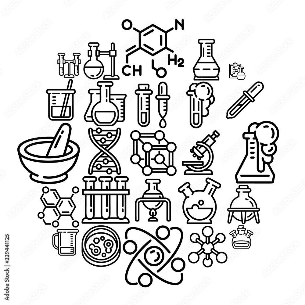 Chemistry Icon Vector