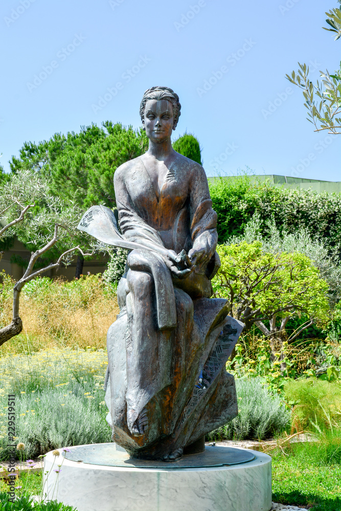 Statue of Princess Grace Monaco Stock 写真 | Adobe Stock