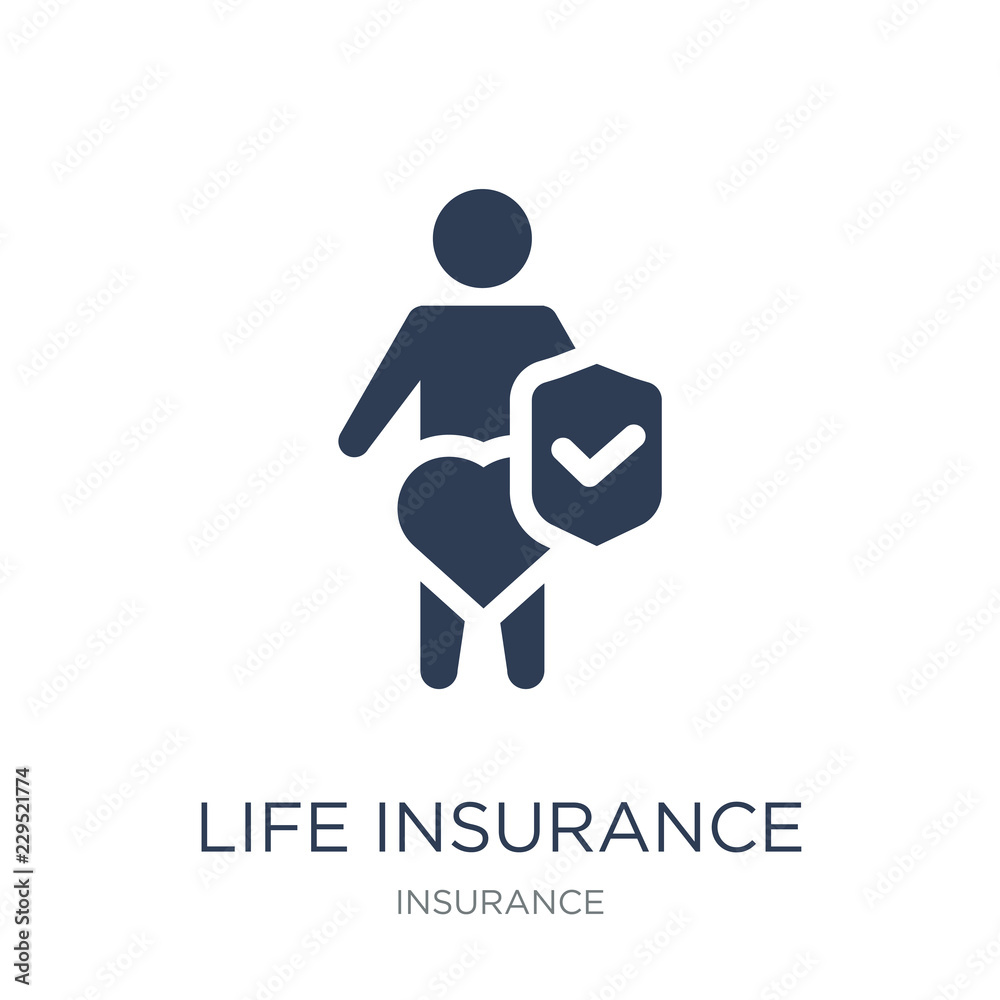 Life Insurance Icon Vector