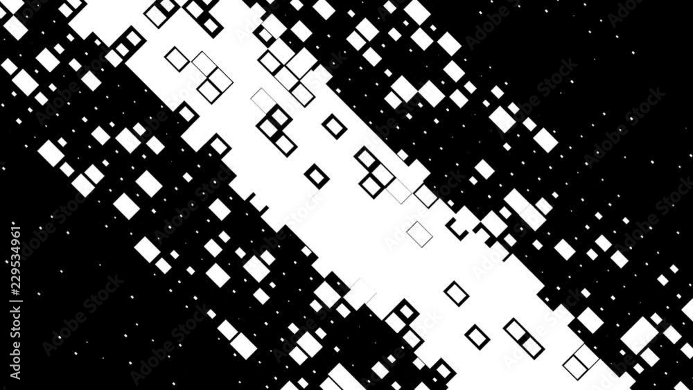 Transition masks templates. Abstract CGI motion graphics and animated ...