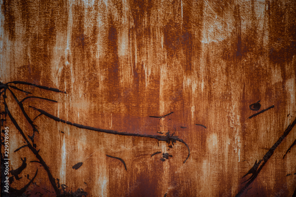 Rusty old metal texture background. Stock Photo | Adobe Stock