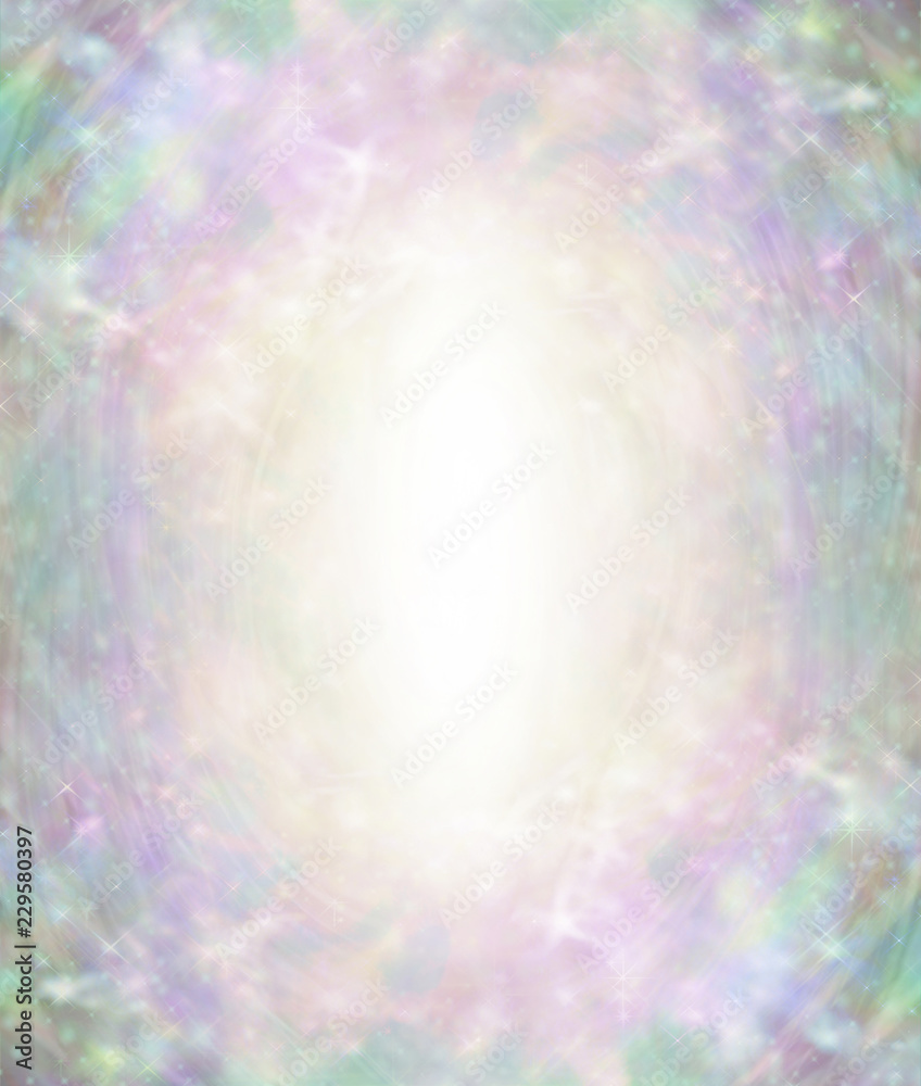 Beautiful Angelic Ethereal Light Burst Background - oval pale gold ...