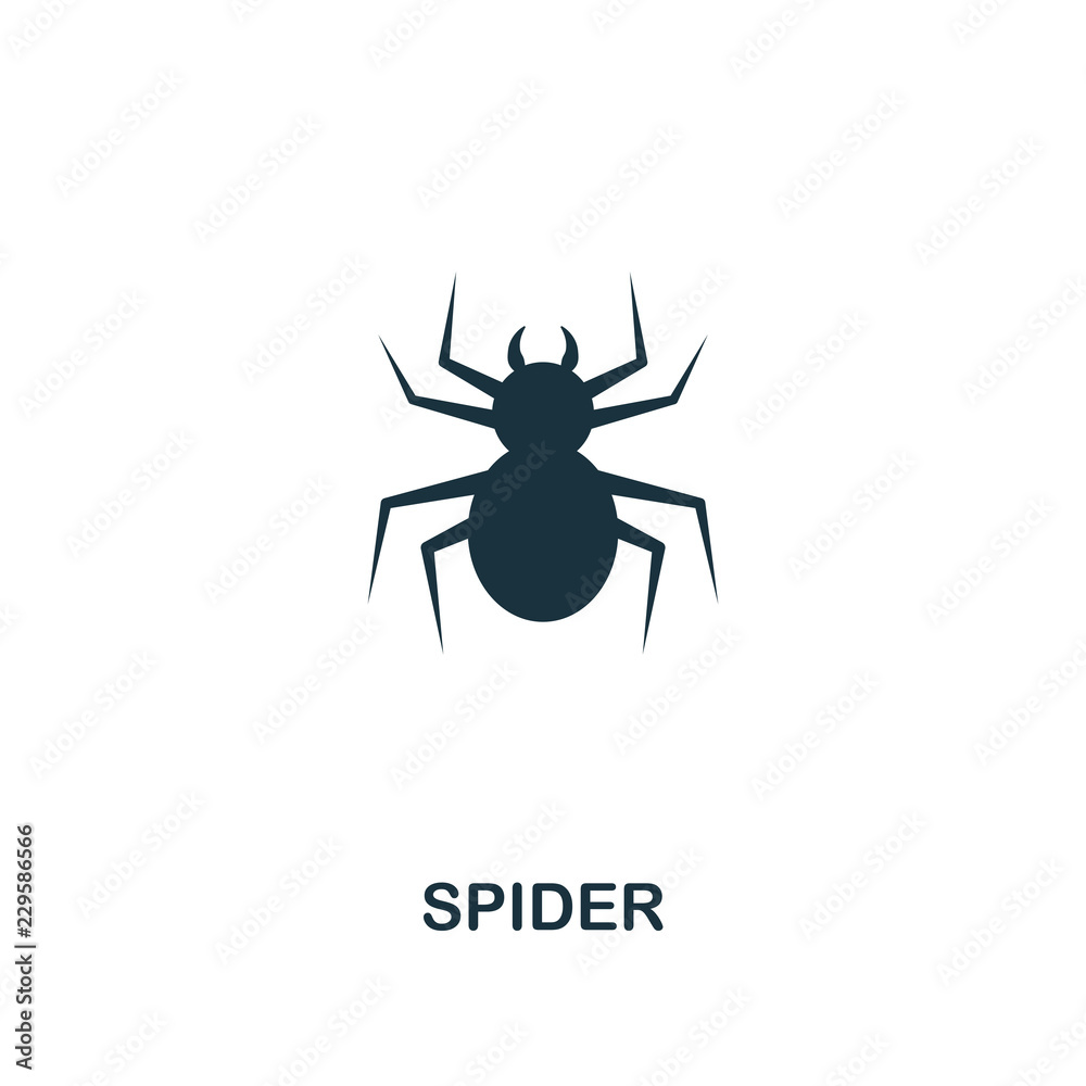 Spider icon. Premium style design from halloween icon collection. UI ...