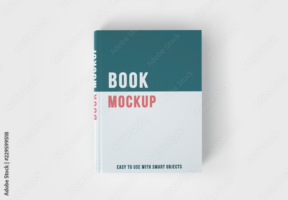 Book Cover Mockup Stock Template | Adobe Stock