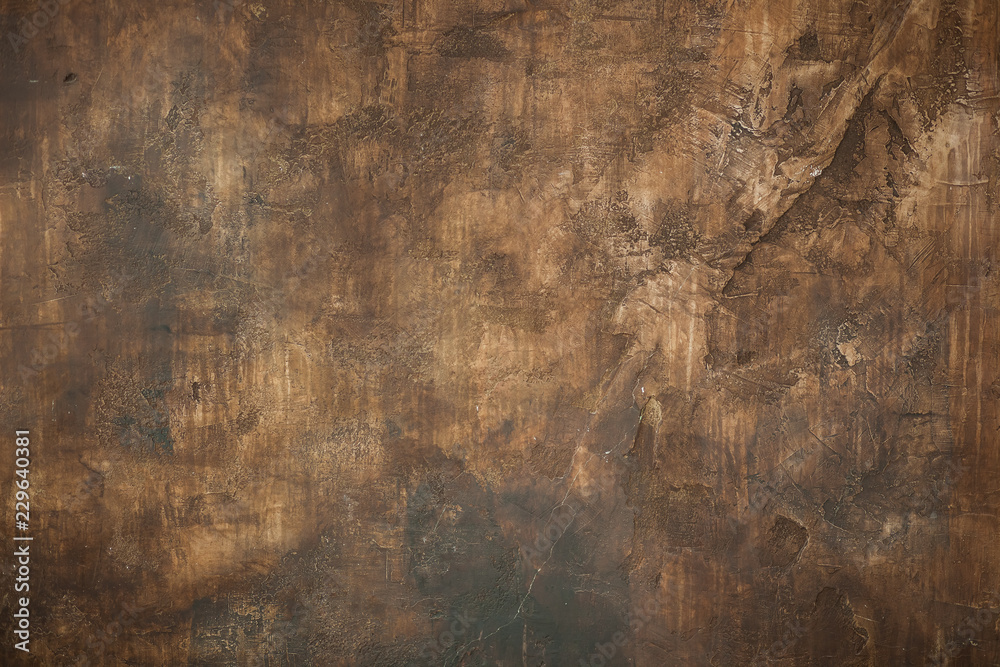 Dark brown stucco Background texture Stock Photo | Adobe Stock