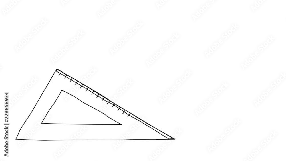 Animated sketch vector drawing doodle drafting drawing engineering ...