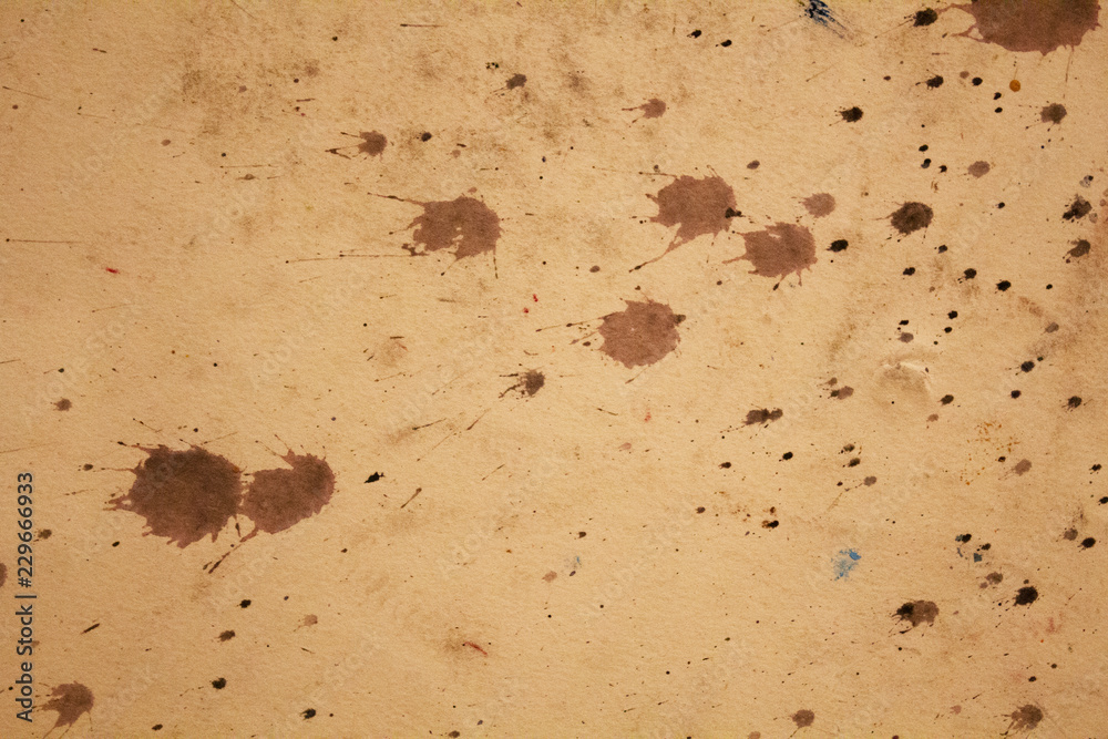 Ink Stained Paper Texture