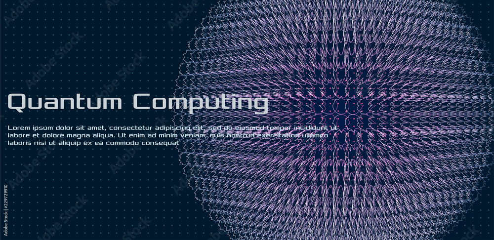 Quantum computing, deep learning artificial intelligence, signal ...