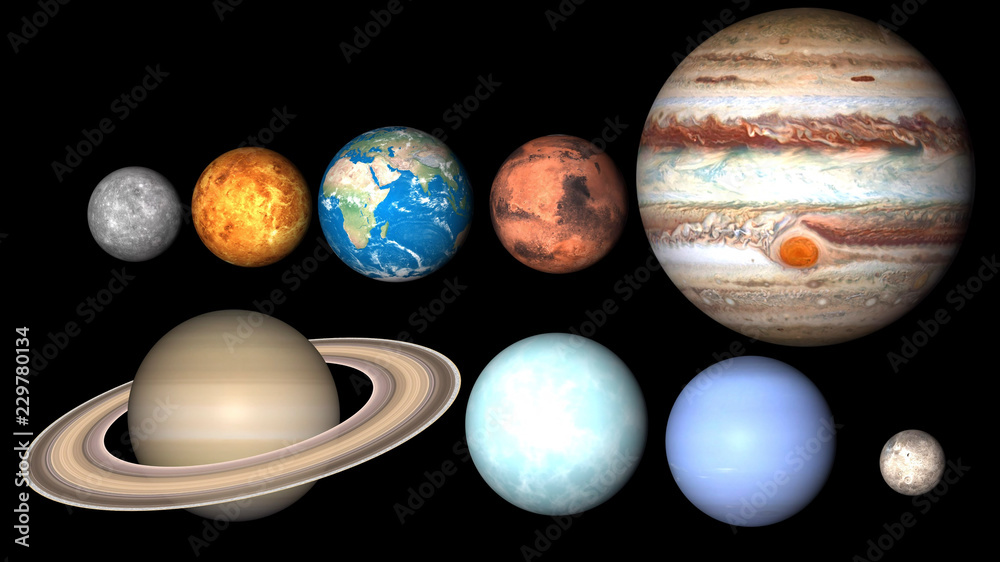 Jupiter Compared To Pluto