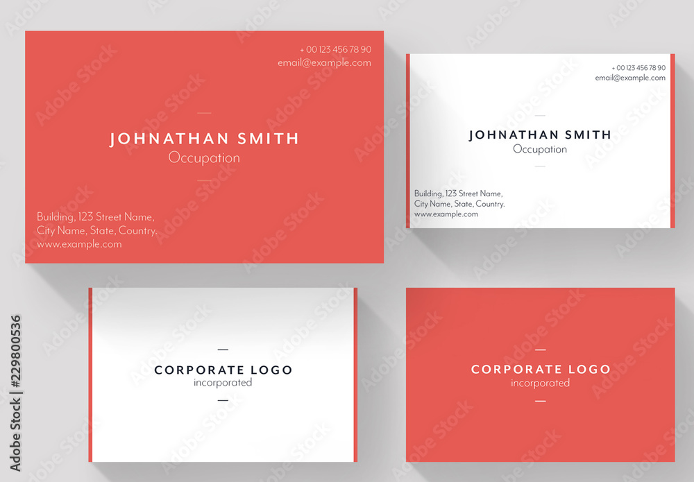 Adobe Business Card Template