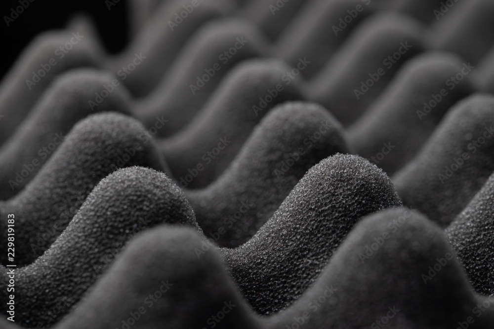 Studio sound proof foam pattern texture . Stock Photo | Adobe Stock