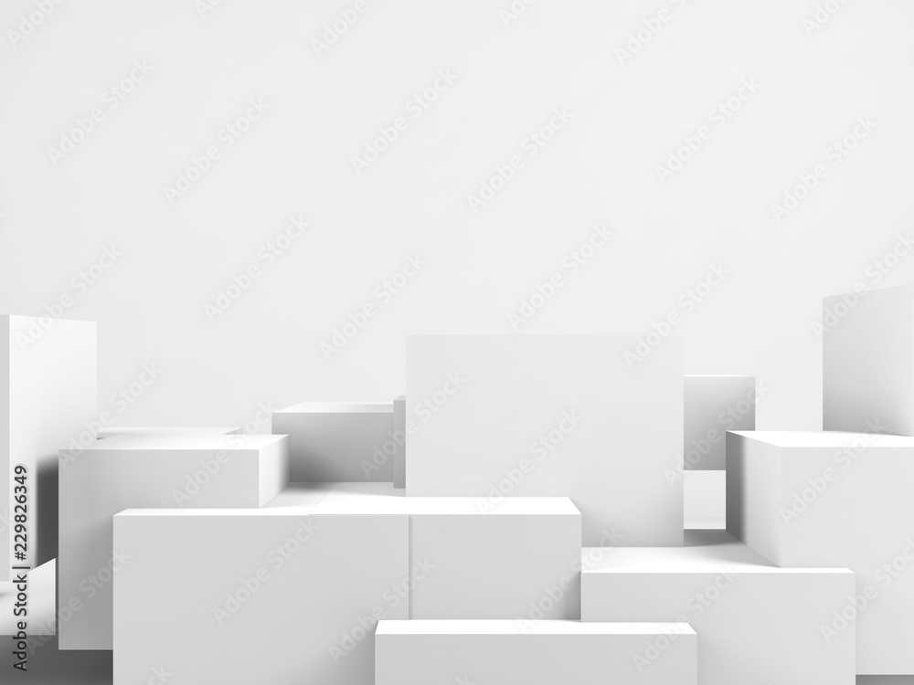 Abstract white background with copy space Stock Illustration | Adobe Stock