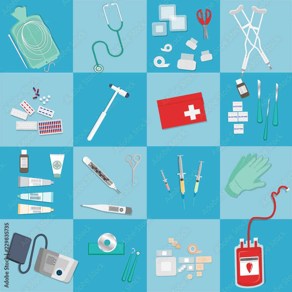 Doctor Tools Cartoon Images