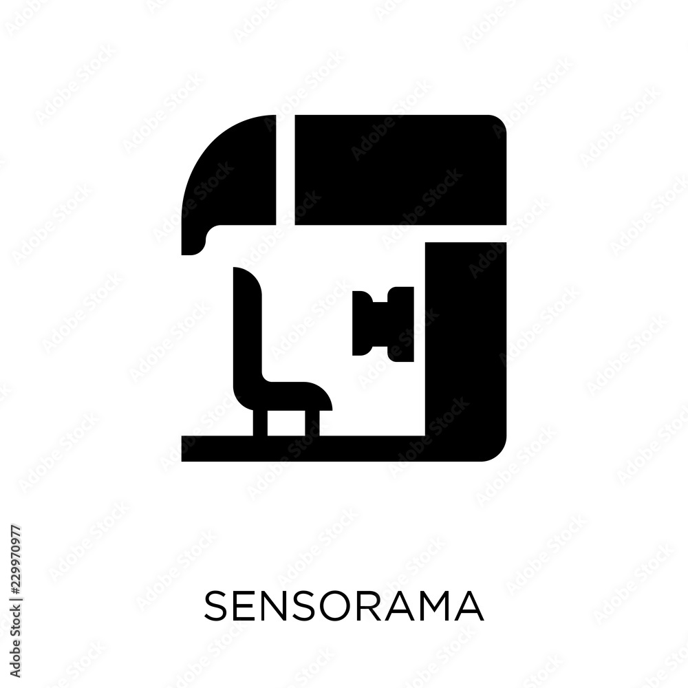 Sensorama icon. Sensorama symbol design from Artificial Intellegence ...