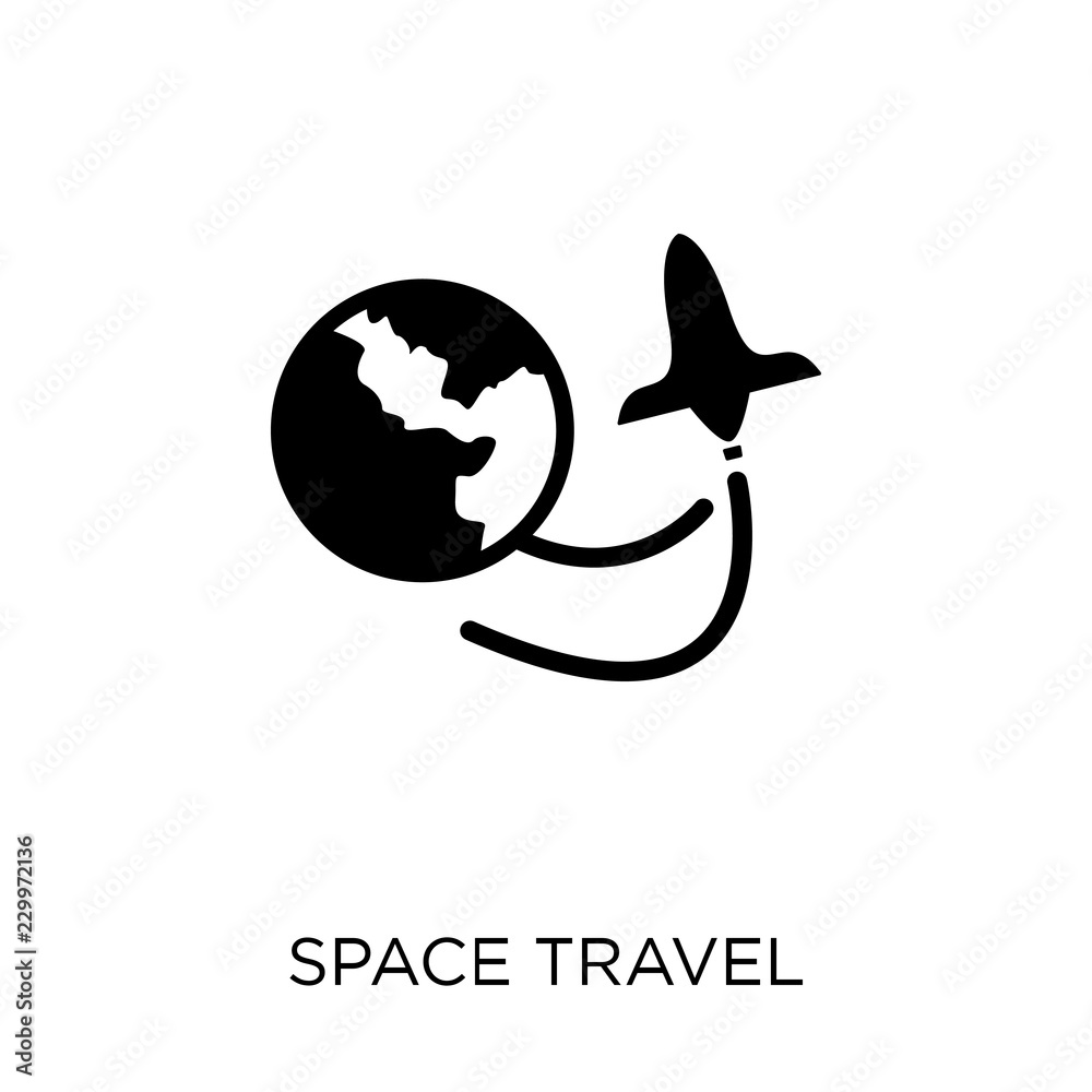 Space travel icon. Space travel symbol design from Astronomy collection ...