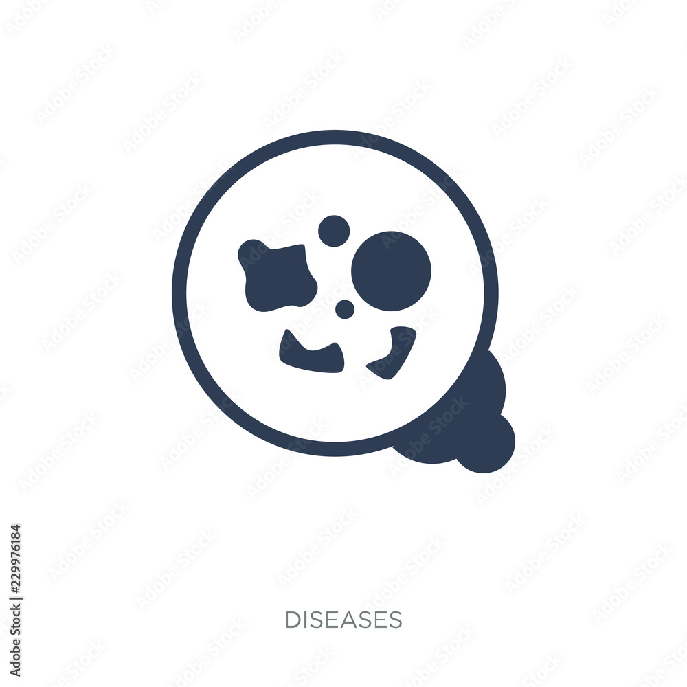 Methicillin-resistant Staphylococcus aureus (MRSA) icon. Trendy flat ...