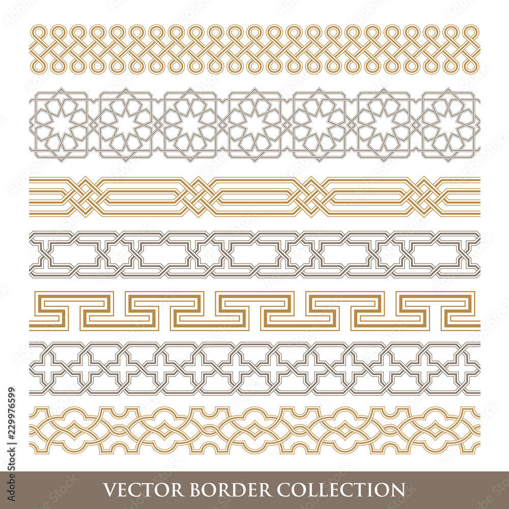 Islamic Patterns Border