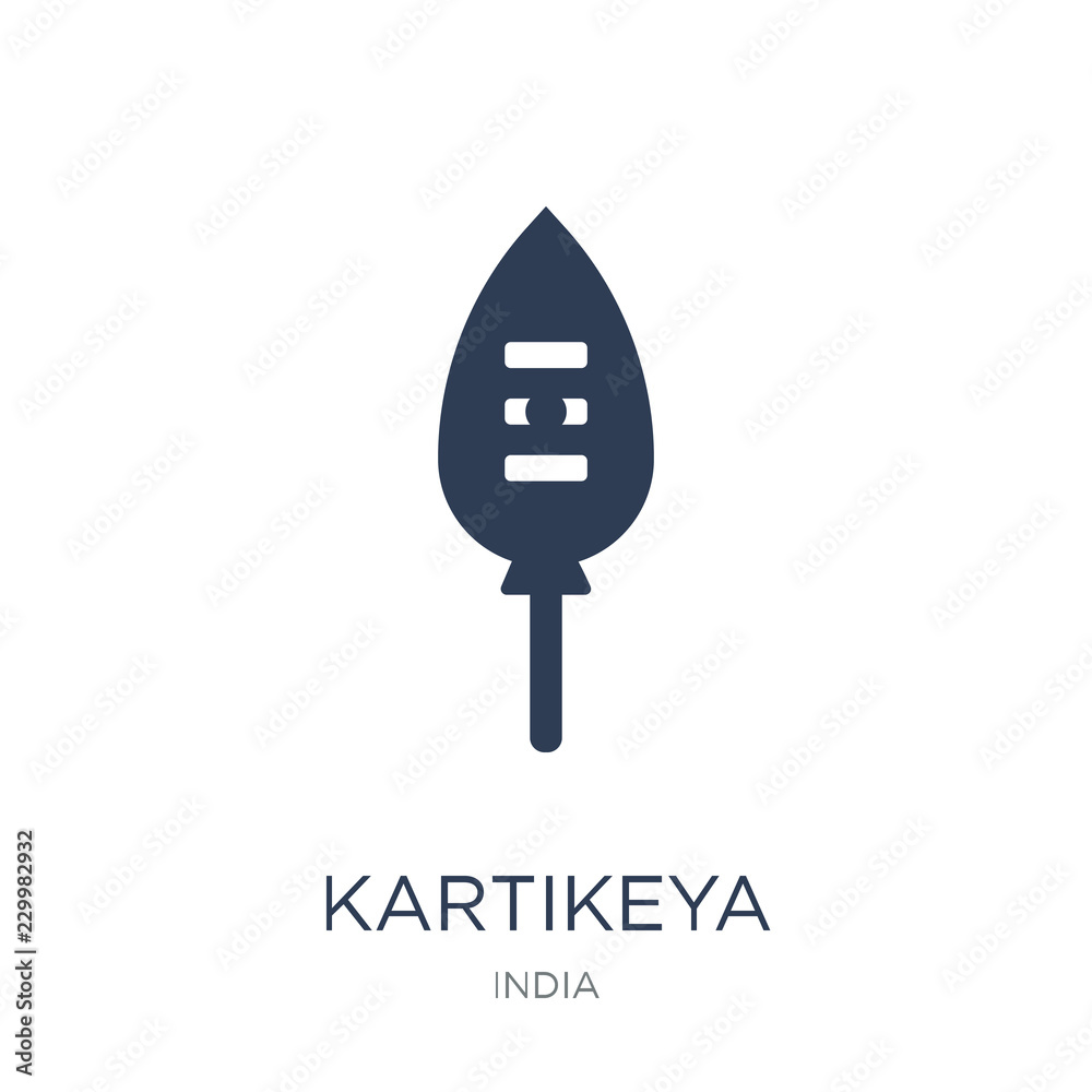 Kartikeya icon. Trendy flat vector Kartikeya icon on white background ... Kartikeya icon. Trendy flat vector Kartikeya icon on white background ...