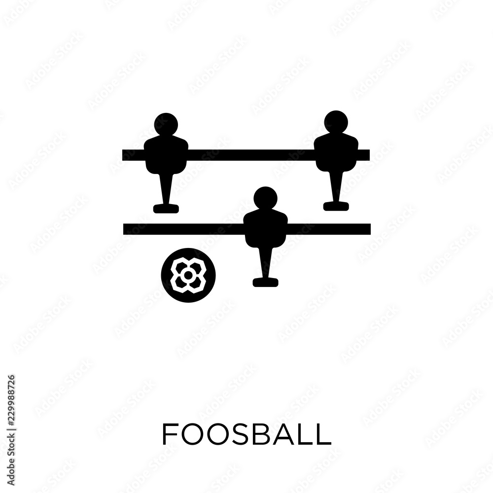 Foosball icon. Foosball symbol design from Arcade collection. Simple ...