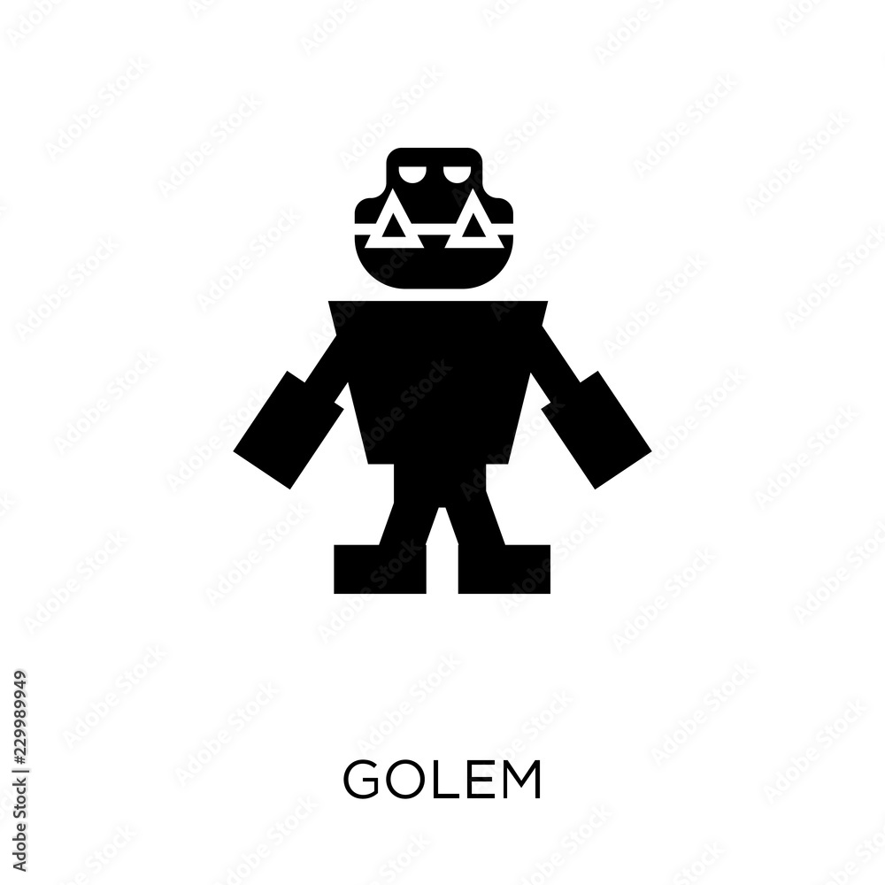 Golem icon. Golem symbol design from Fairy tale collection. Stock ...