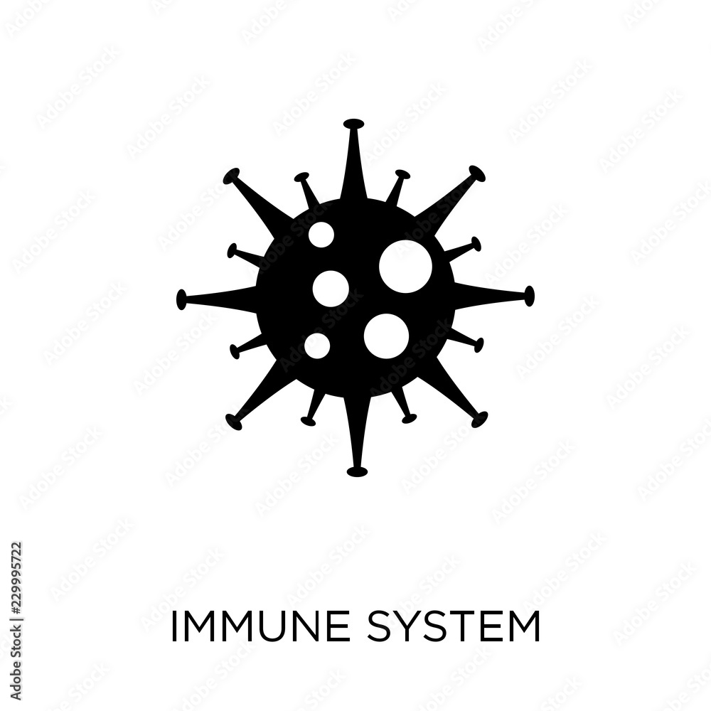 Immune System icon. Immune System symbol design from Human Body Parts ...
