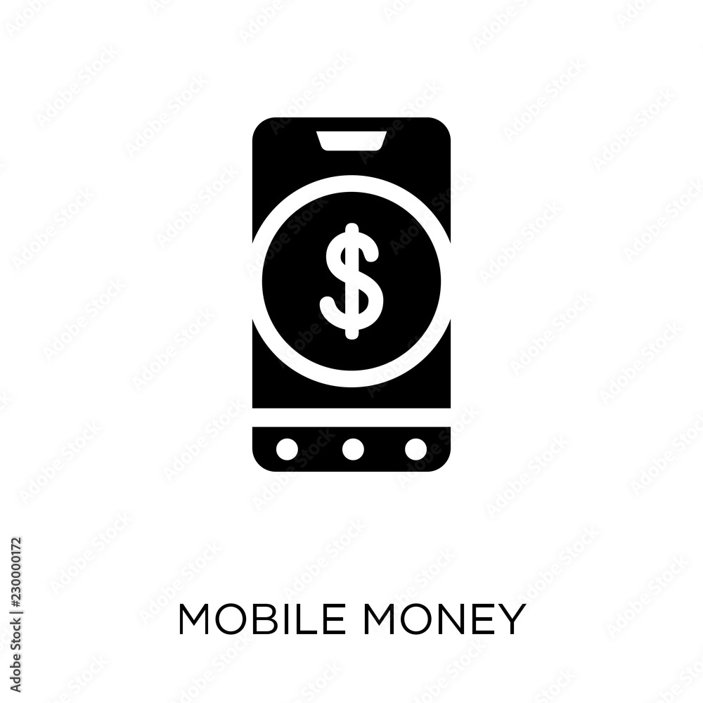 Mobile Money Icon