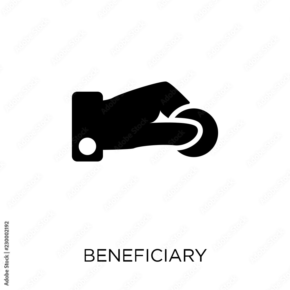 Beneficiary icon. Beneficiary symbol design from Insurance collection ...