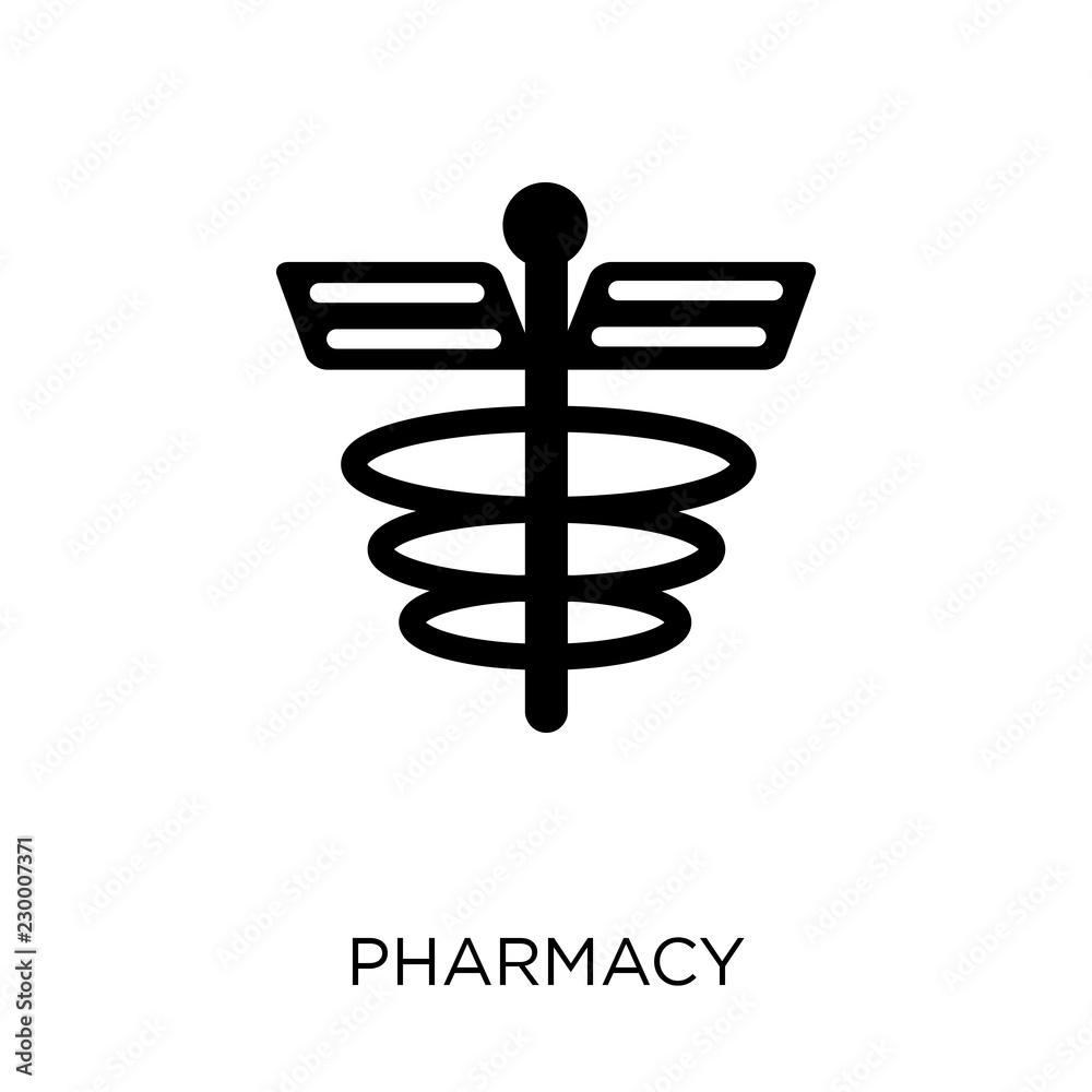 Pharmacy Sign icon. Pharmacy Sign symbol design from Maps and locations ...