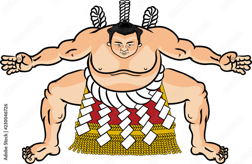 相撲 Stock イラスト | Adobe Stock