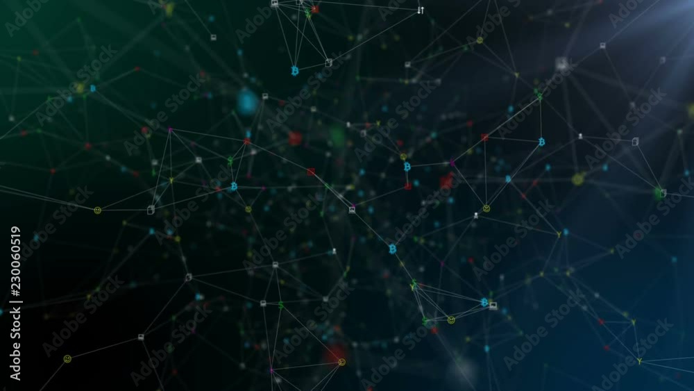 Interaction processes in the Internet space.Seamless loop.Social ...