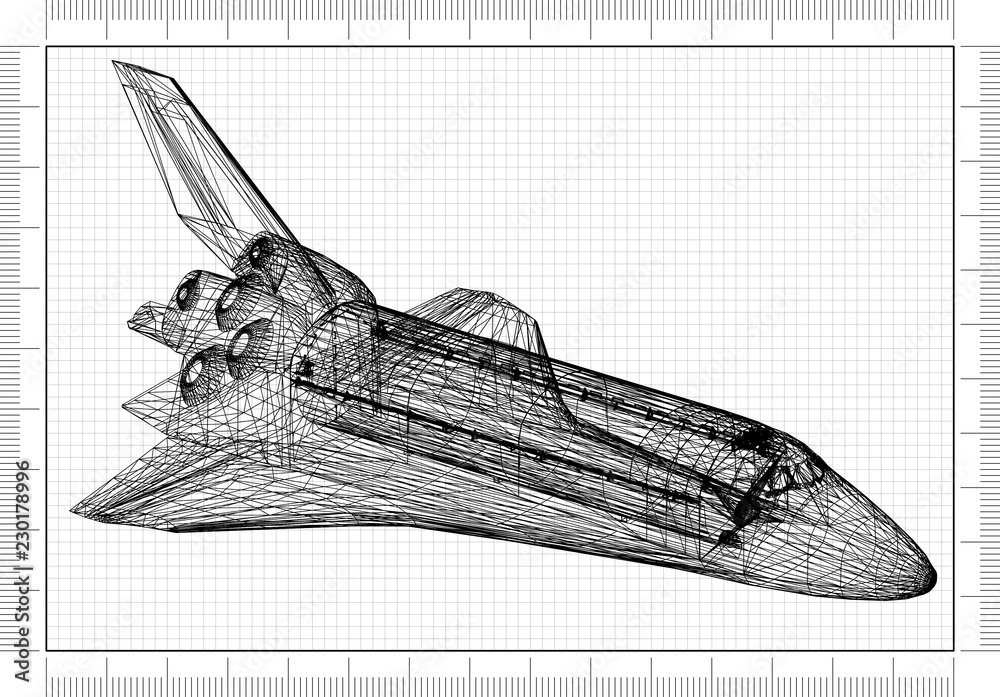 Space Shuttle Model Dimensions