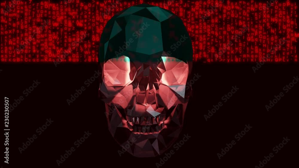 4K Computer Virus Infection Hacker Concept Stock Video | Adobe Stock
