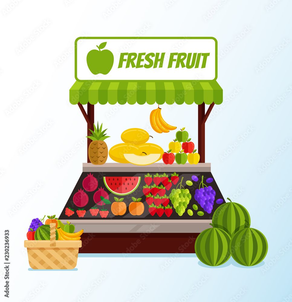 Fruit Market Clipart
