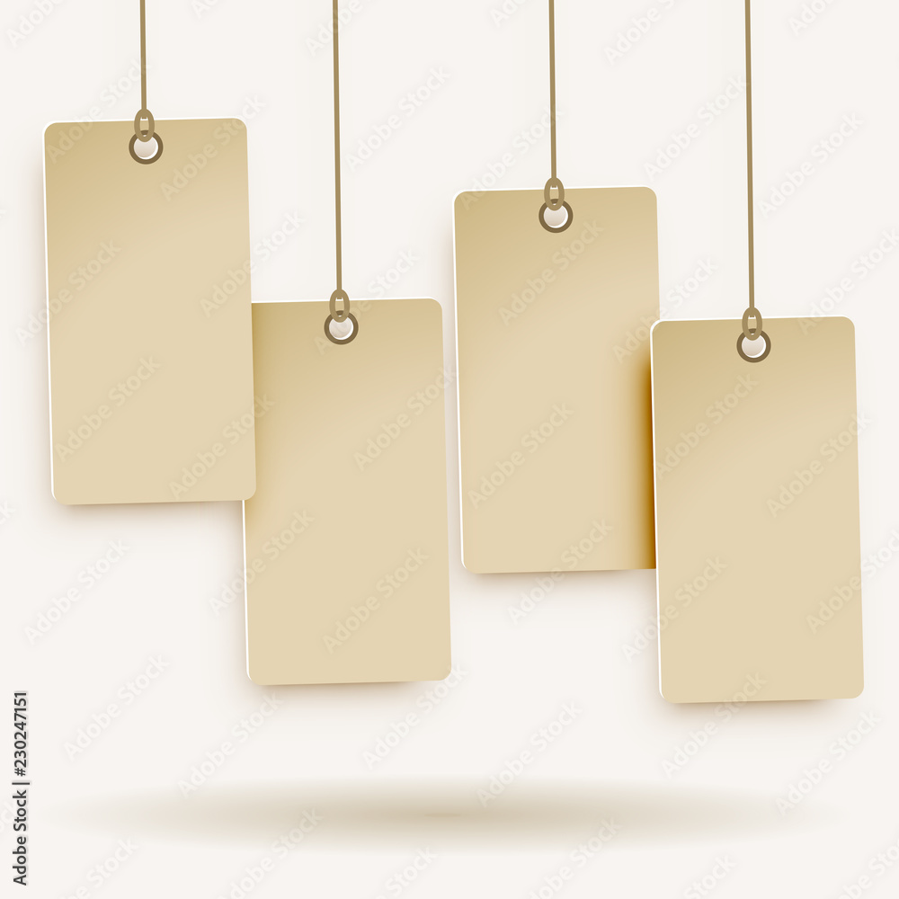 Vintage Price Tag Design