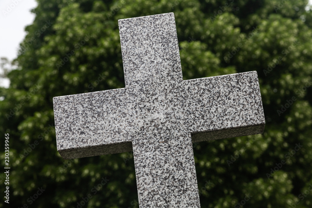 Grabkreuz Stock-Foto | Adobe Stock