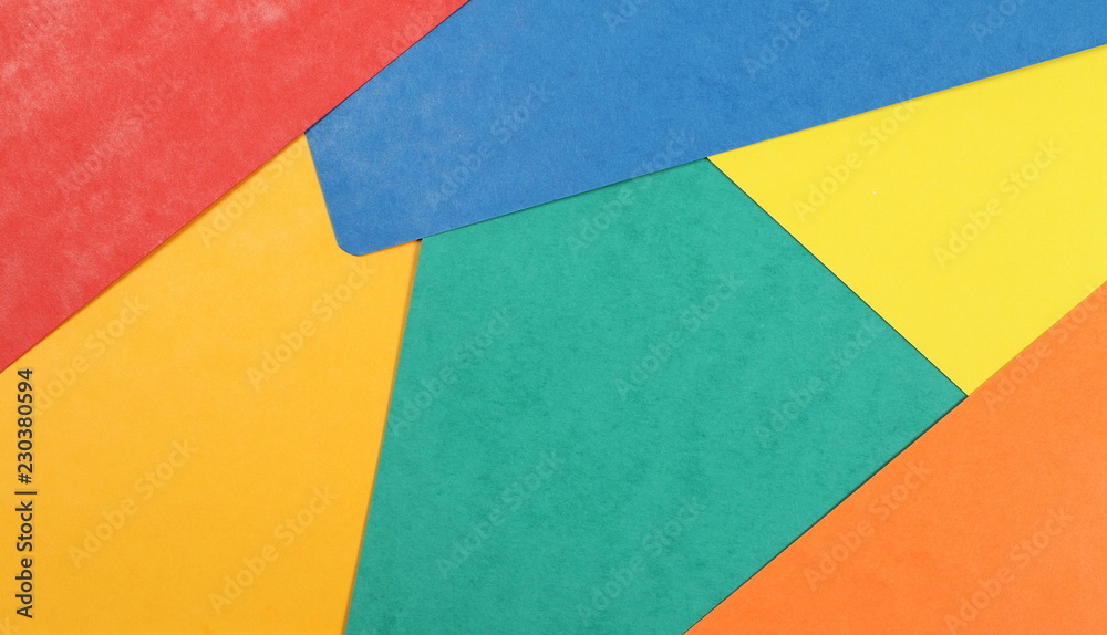 Color paper texture and background, isolated on white Stock Photo ...