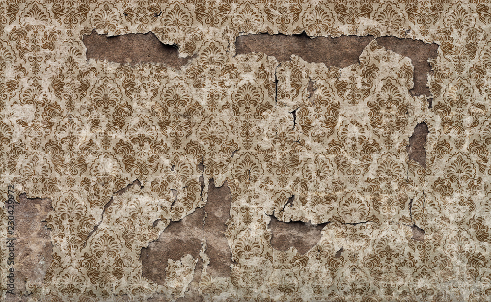 Old Wallpaper Ripped