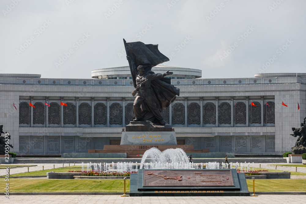 Pyongyang, North Korea - Museum of Victory in the Patriotic Liberation ...