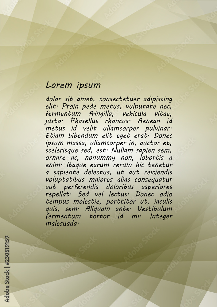 Minimalist leaflet background design composed of transparent ...